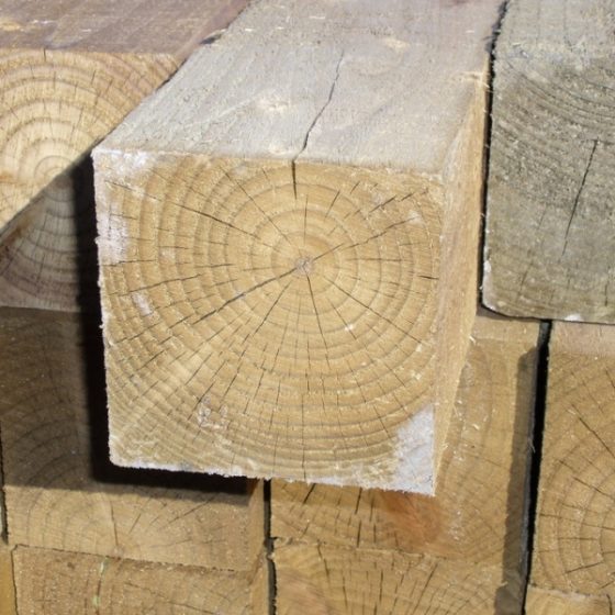 6x6 Post - Pressure Treated Timber Post - Oakdale Fencing