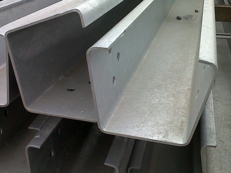 2.4m Open Box Beam Barrier - Oakdale Fencing