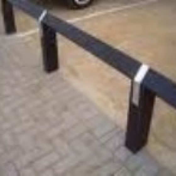 200mm x 200mm (8in x 8in) Wooden Gate Post - Oakdale Fencing