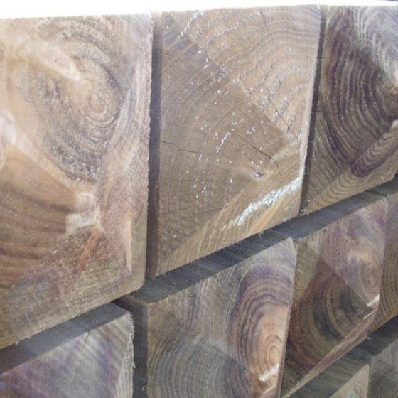 6x6 Post - Pressure Treated Timber Post - Oakdale Fencing
