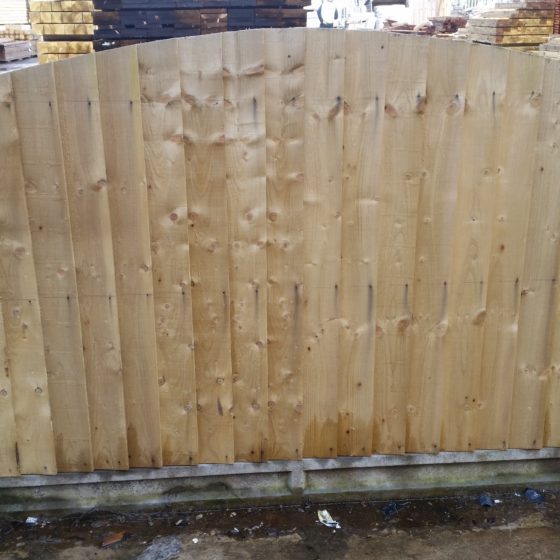 Overlap Fence Panels - Oakdale Fencing