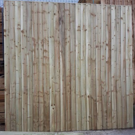 Overlap Fence Panels - Oakdale Fencing